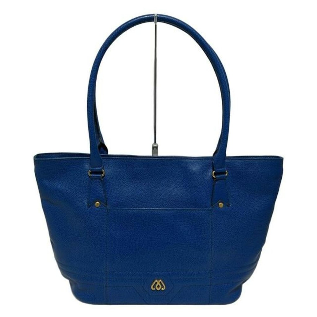 Morabito Shoulder Bag Purse blue leather Direct from Japan Secondhand ...