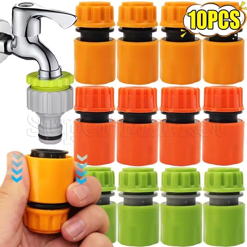 10/2PCS Garden ท่ออะแดปเตอร์ - ท่อ Quick Connectors - Tap Coupler ...