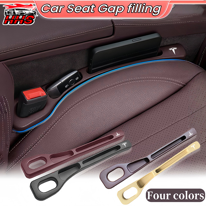Tesla Car Seat Gap Filler Plug Leak-Proof กล่องเก็บร่องเก็บติดตั้งง่าย ...