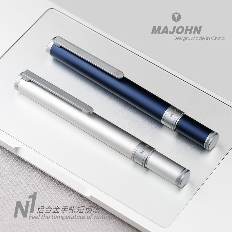 Moonman Endmaker N1 อลูมิเนียมแบบพกพา Mini ปากกาสั้นนักเรียนผู้ใหญ่หมึก ...