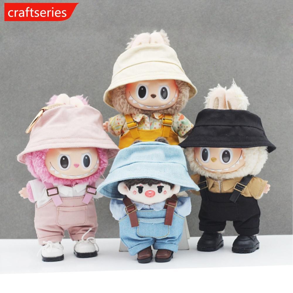CRAFTSERIES สําหรับ 17 ซม.Labu ตุ๊กตาเสื้อผ้าแฟชั่น Hoodies ตุ๊กตาเสื้อ ...