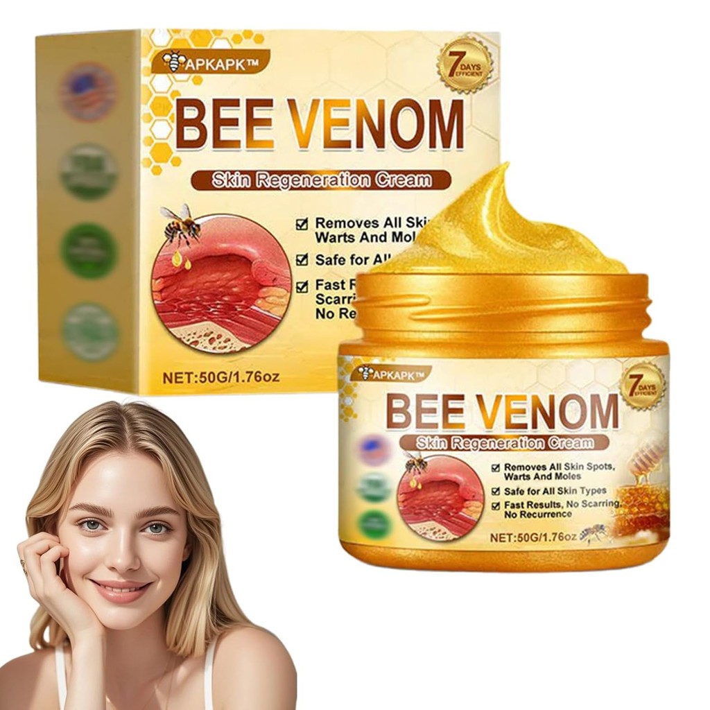 Bee Venom Skin Regeneration Cream, Bee Venom Skin Treatment Cream for ...