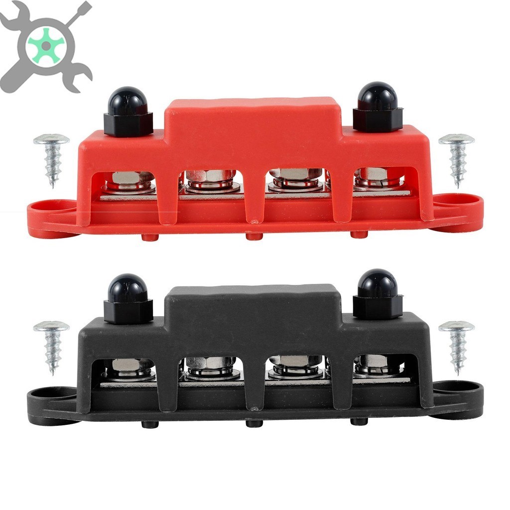 Power Distribution Block 250A 48V DC Bus Bar แบตเตอรี่ Power ...