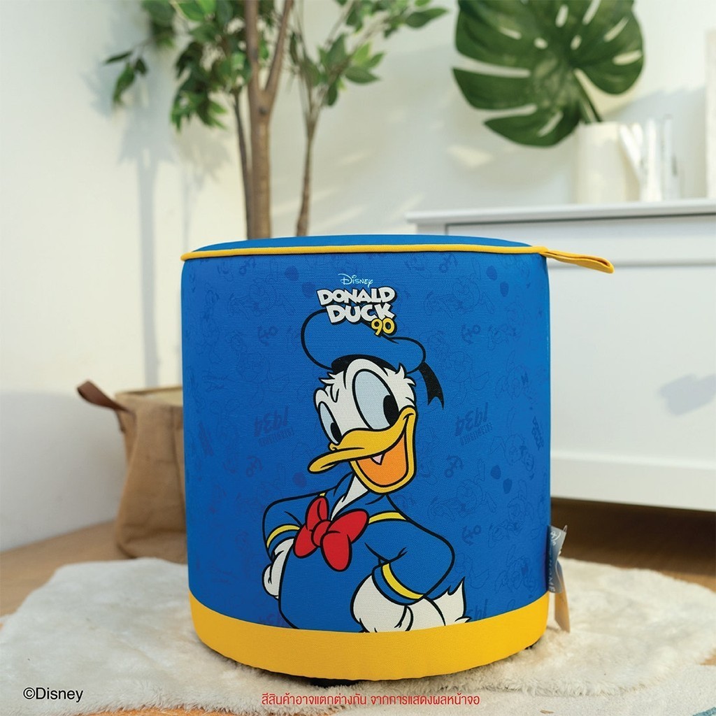 SB Design Square สตูล DISNEY รุ่น Donald Duck-R01 สีน้ำเงิน (40x40x43 ...