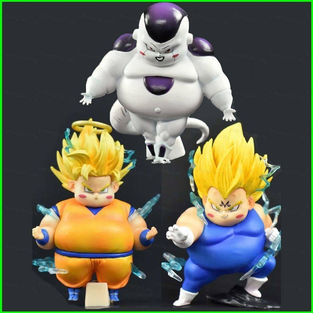 Yb Dragon Ball Action Figure Vegeta IV Majin Buu Frieza Nappa Fat ...