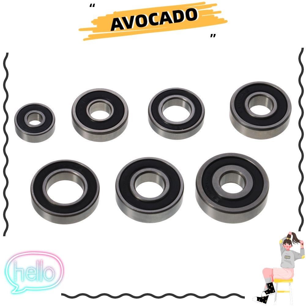 Avocar ตลับลูกปืนปิดผนึกคู่ 8 ชิ้น, เหล็กคาร์บอนสูงแบริ่งบอลร่องลึกแถว ...