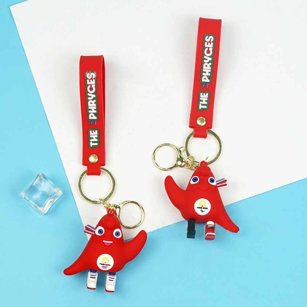 2024 Paris Olympics Mascot Commemorative Keychain 2pcs | Shopee Thailand