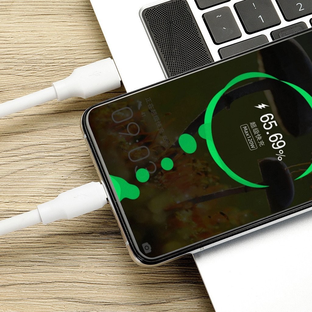 เหมาะสำหรับ Huawei Apple โทรศัพท์ Android 120W ชาร์จเร็วสุดๆ1เมตรหนา ...
