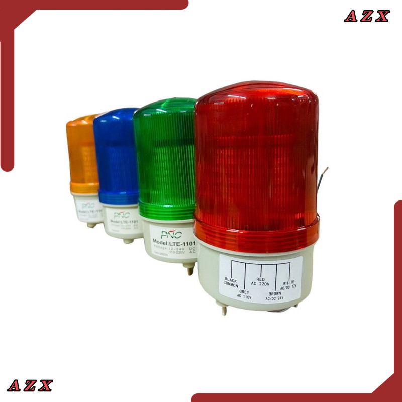 ใน กทม LTE-1101 LED รวมโวลต์ ROTARY WARNING LIGHT LTE-1101 Model : LTE ...