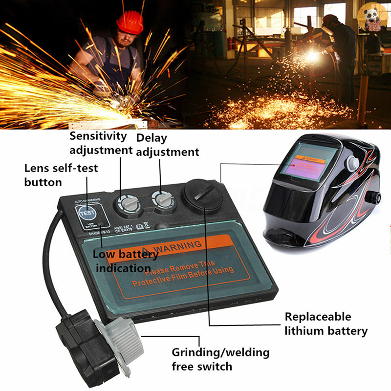 [CO] Auto Solar Darkening TIG Welding Helmet Lens Mask Goggles ...