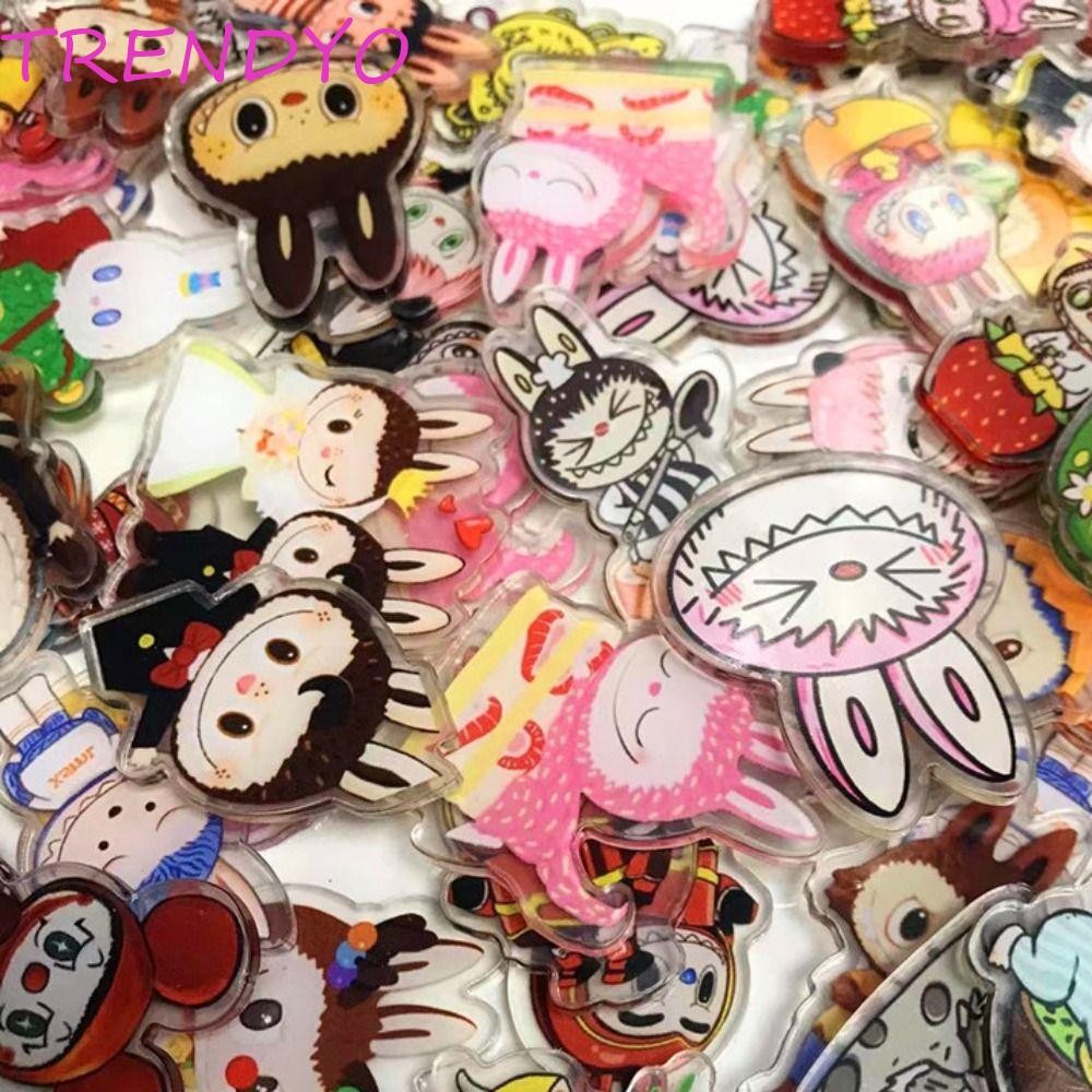 Trendyo 500 กรัม/แพ็ค Labubu อะคริลิค Patch, การ์ตูน DIY Labubu ...