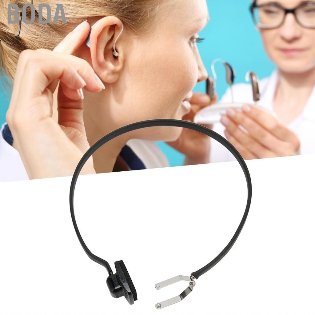 Boda Audiometer แถบคาดศีรษะ Bone Conduction เครื่องขยายเสียงคลิป Cond ...