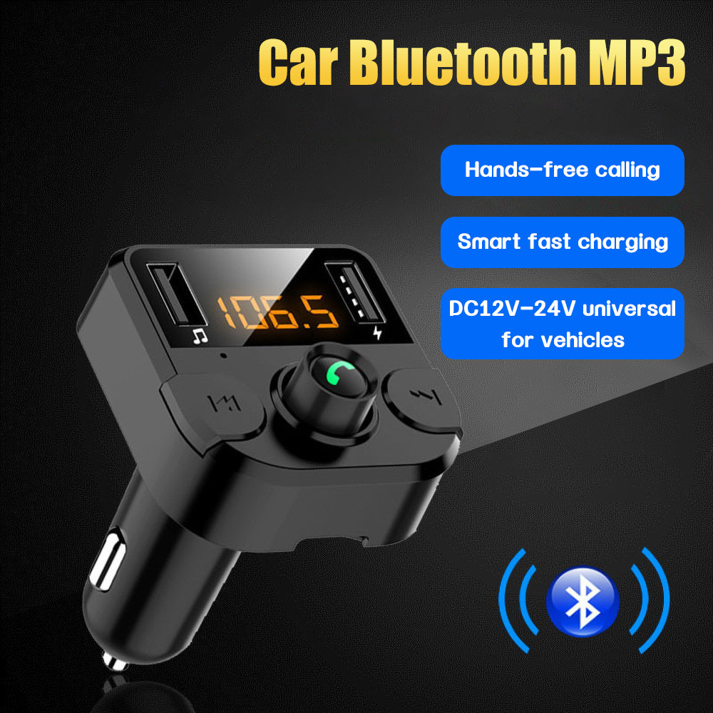 BT36B บลูทูธรถยนต์ Car Mp3 Player bluetooth เครื่องส่งสัญญาณ FM หัวชาร์จเร็วในรถ ที่ชาร์จมือถือ ...