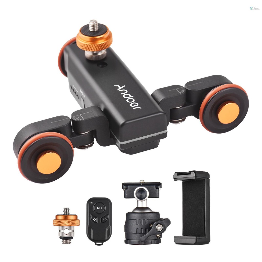Andoer มอเตอร์กล้องวิดีโอ Dolly ขนาดระบุ Auto Dolly Motorized Video ...