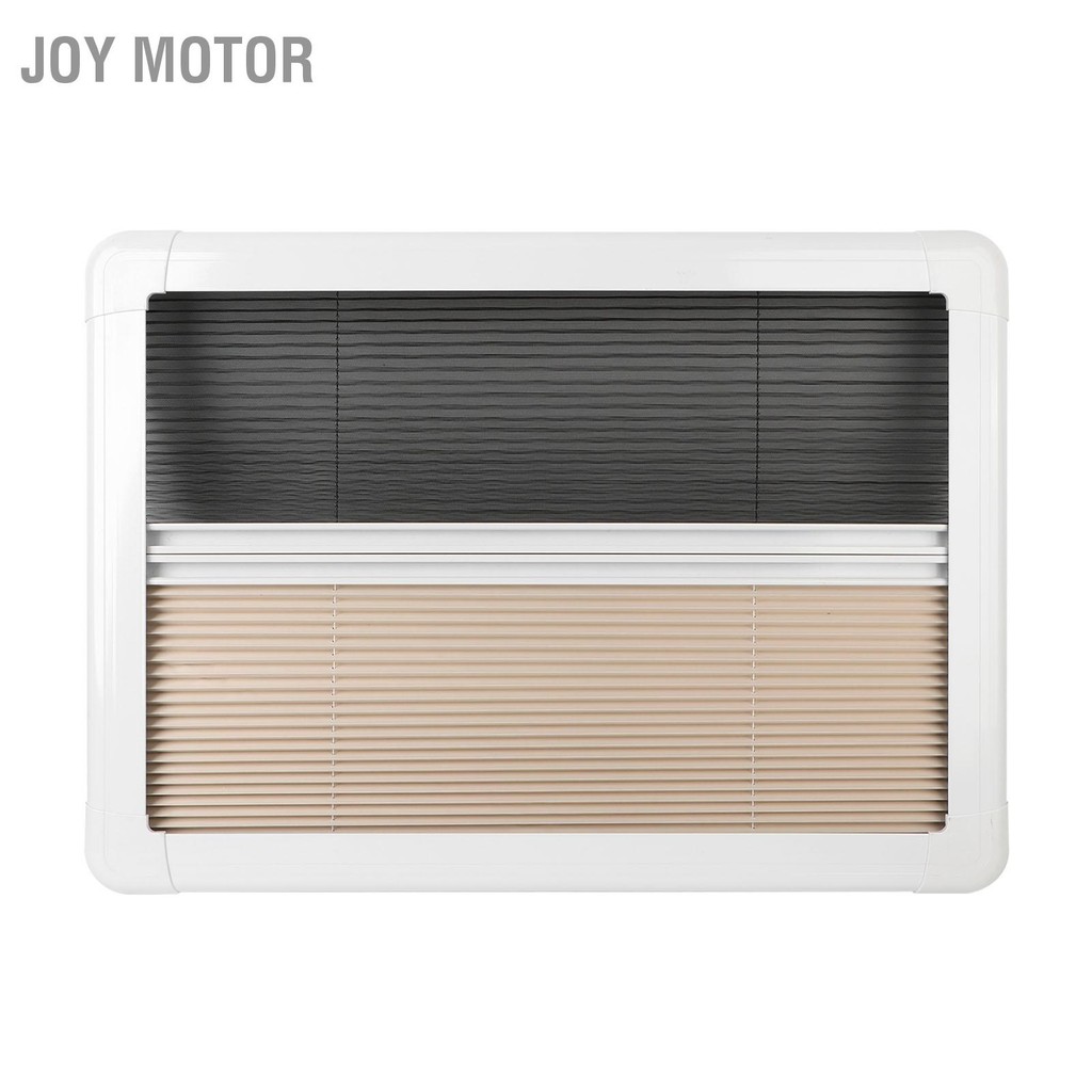 JOY Motor 28X16 นิ้ว RV หน้าต่างหน้าจอบังแดด Double Layer UV PROOF มุม ...