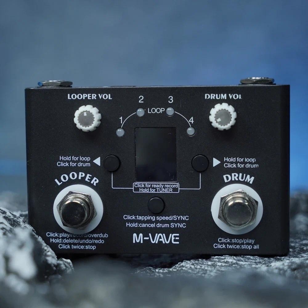 M-vave กีตาร์ไฟฟ้า Multifunctional Effect Pedal Looper Pedal Effector ...