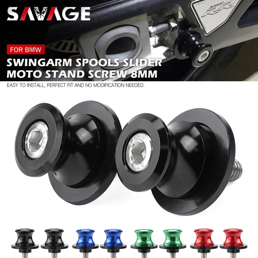SAV Swingarm Spools Slider For BMW S1000RR S1000R S1000XR HP4 S 1000 RR ...