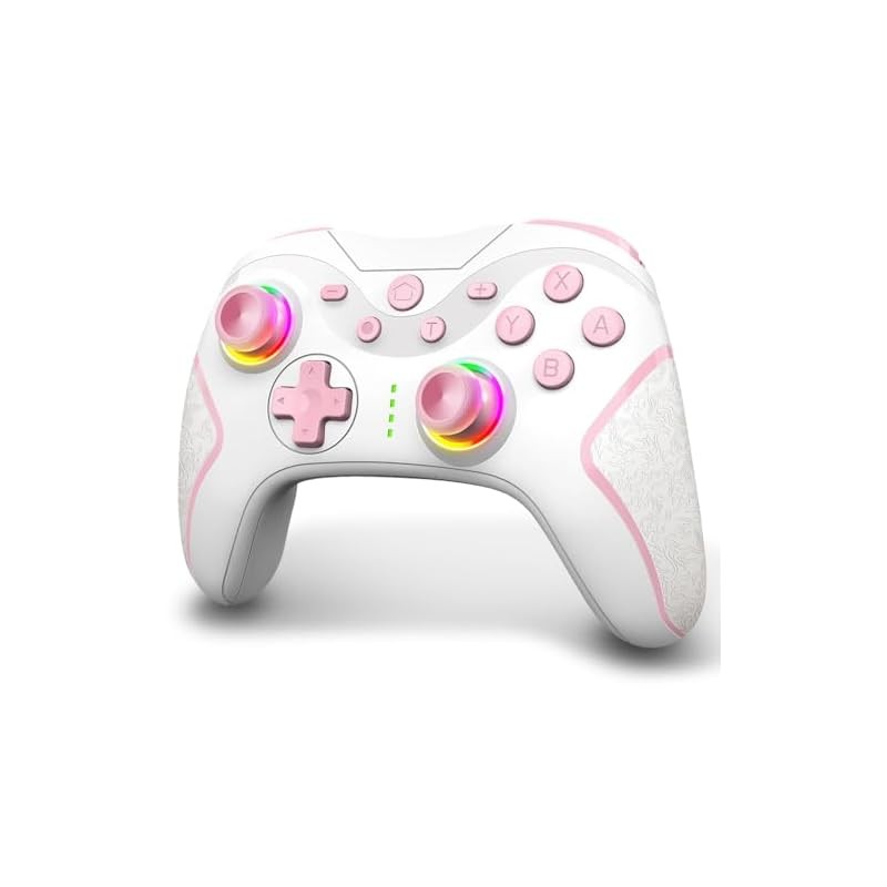 《JAPAN》★AceGamer Switch Controller with Macro Function, Auto Fire Function, 3-Stage TURBO Speed ...