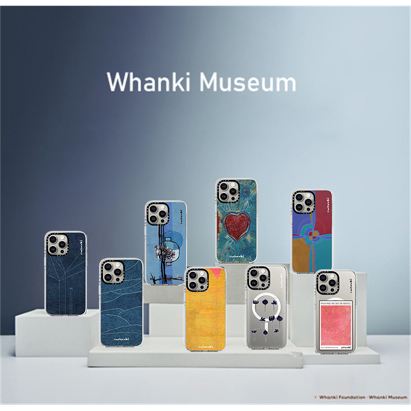 Casetify X Whanki Museum Series แม่เหล็กดูดอะคริลิคใสกลับ IPhone กรณี Impact สําหรับ Apple ...