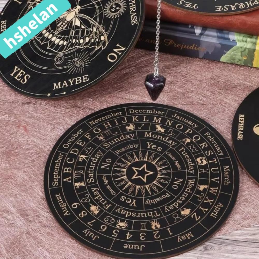 เฮ้6 Dowsing Divination Board, Magics สมาธิ Decision แผ่น Star Pendulum ...