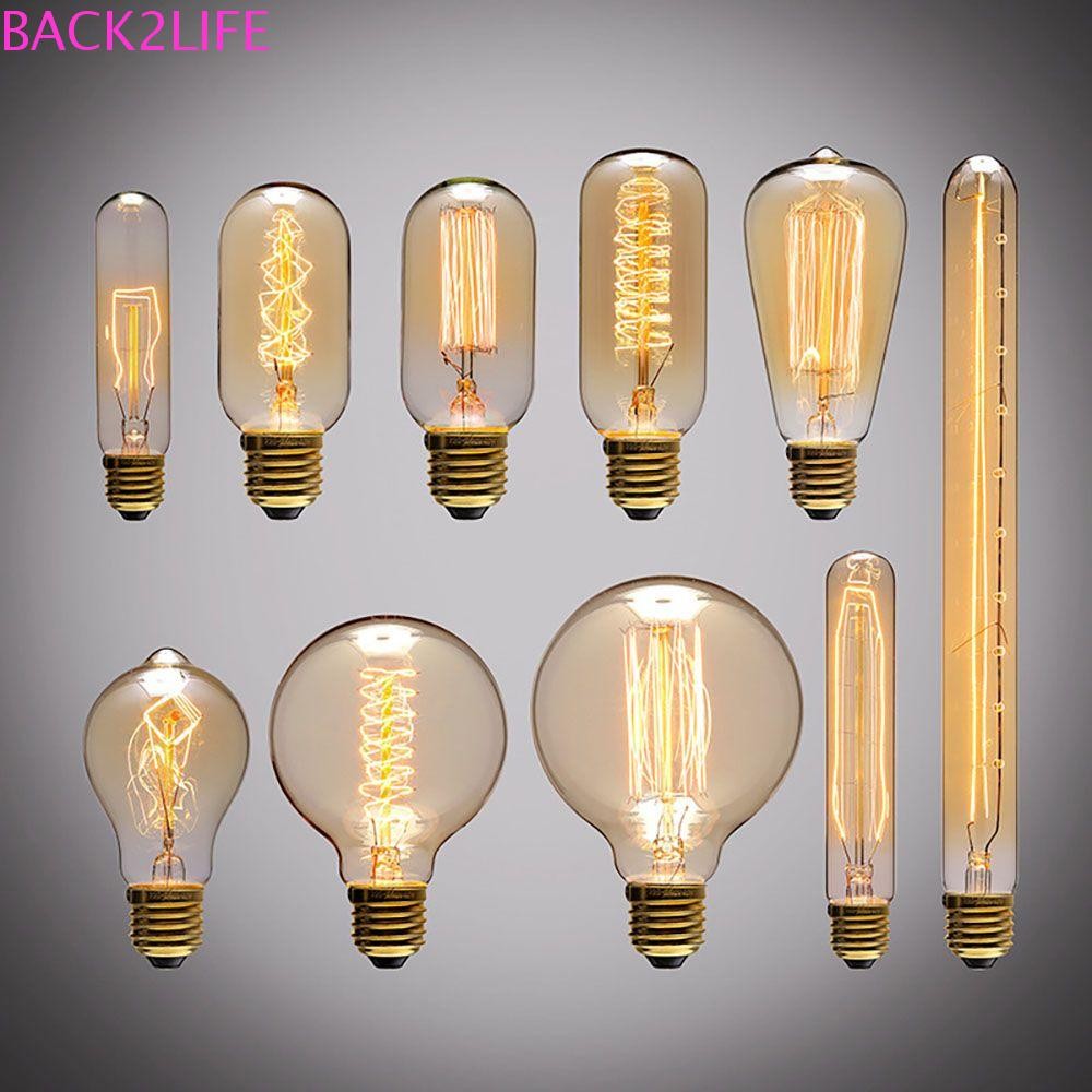 BACK2LIFE Home Lighting ทนทาน E27 ตกแต่งบ้านไฟอุ่นปลอดภัย Retro Light Appliance | Shopee Thailand