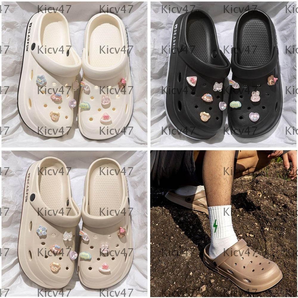 รองเท้าแตะขนมปัง KICV ออกแบบได้เอง ส้นสูง พื้นหนา และน้ำหนักเบาทราบความสะดวกสบาย | Shopee Thailand