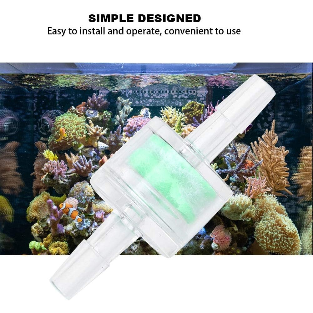 GLOGLOW 10PCS Aquarium Silicone Hose Filters, 4mm Small Fish Tank ...