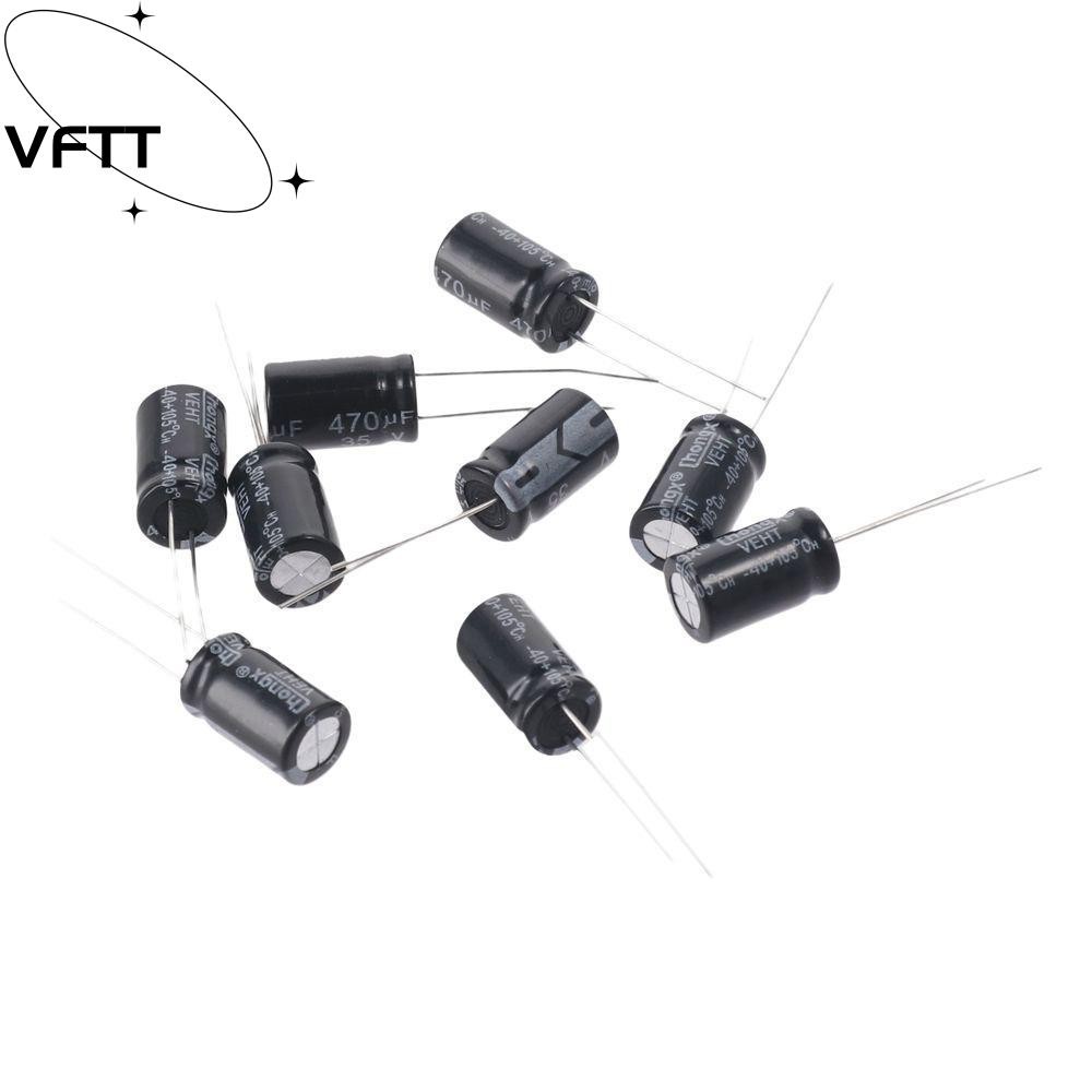 VFTT 470uF 35V ตัวเก็บประจุ ตัวเก็บประจุ Electrolytic อุณหภูมิสูง 105C ...