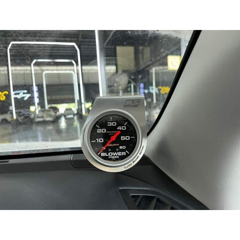 ขาวัดบูส MS Boost Gauge stand Boots meter bracket เม้งซัง ใส่กับวัดบูส ...