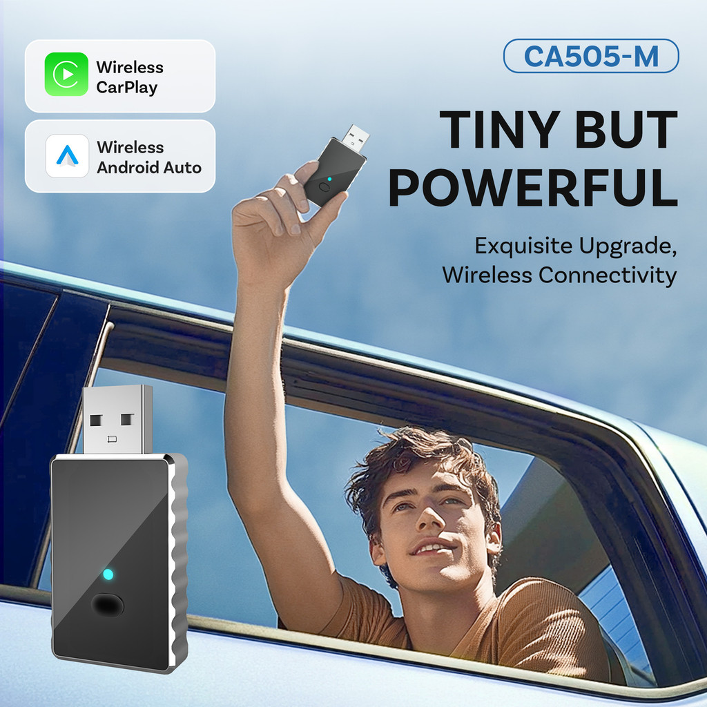 Wired to Wireless carplay Box อัพเกรด Android Smart Car Internectorion ...
