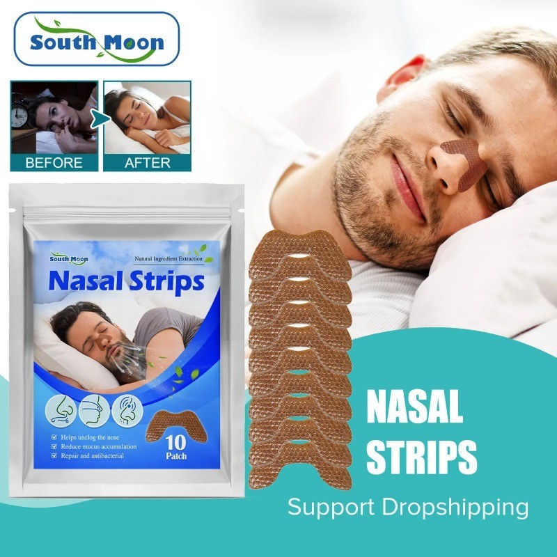 South Moon Nose Breathing Strips Anti-Snoring Patch ปรับปรุง Sleep ...