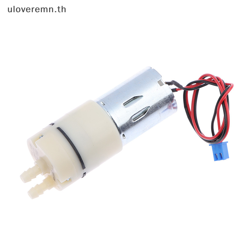 Ulo DC 3.7V 5V 6V 7.4V Micro 370 มอเตอร์ปั๊มน้ํา Self Priming Mini ปั๊มน้ําเงียบไฟฟ้าปั๊มไดอะแฟ ...