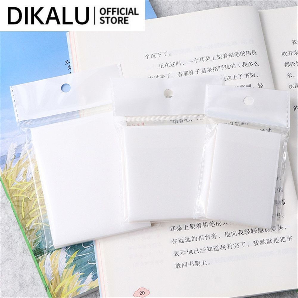 โปร่งใส Frosted Sticky Notes Strong กาว Sticky Notes Creative N ครั้ง ...