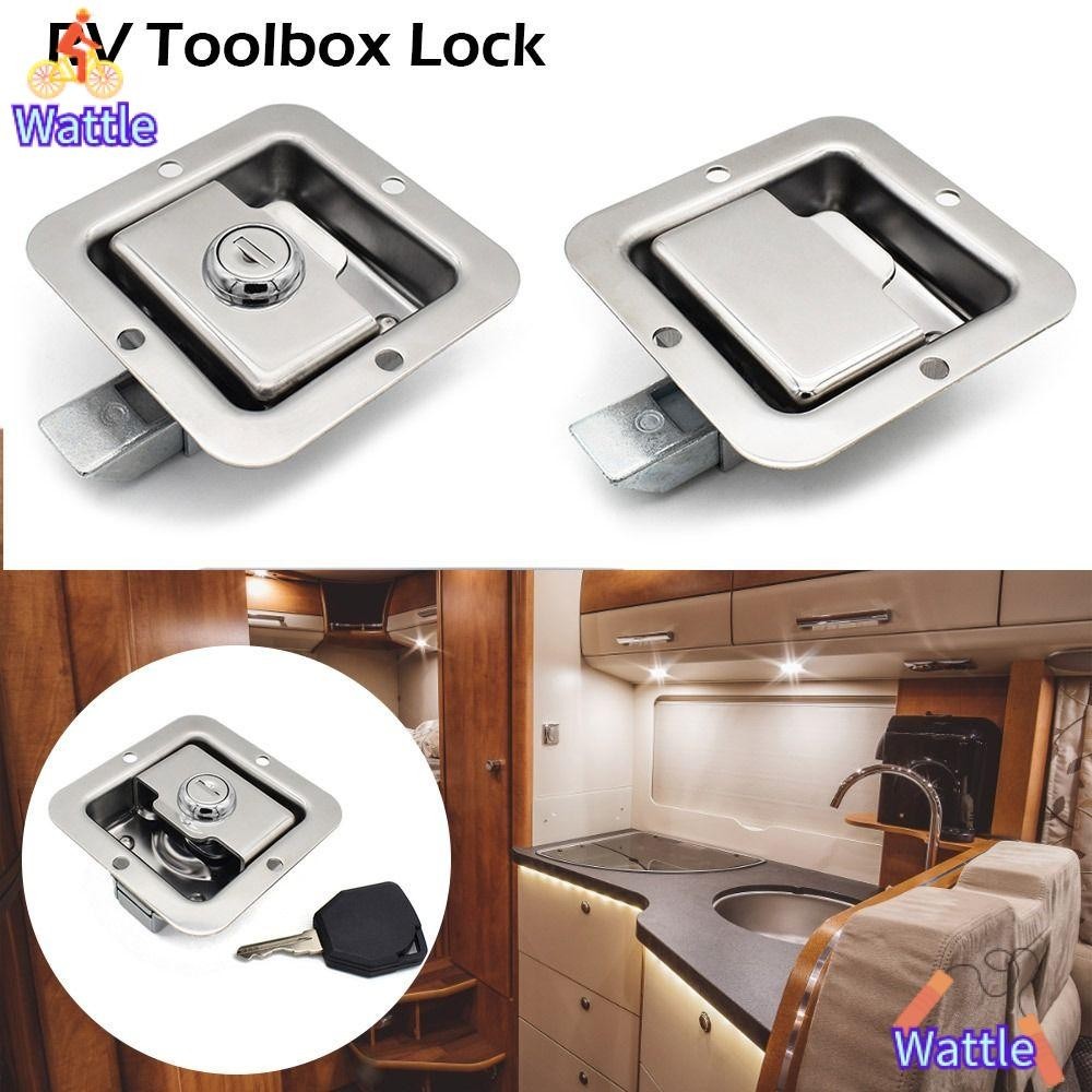 Wattle Flush Paddle Latch Home Trailer Caravan มือจับประตูสลัก | Shopee ...