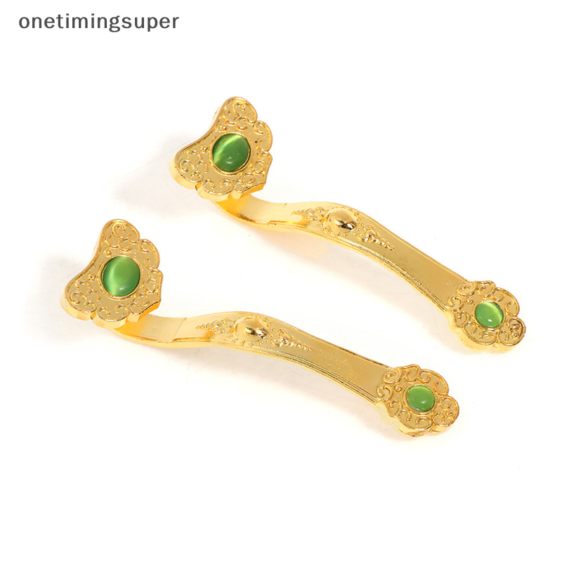Onetimingsuper Golden Ruyi ของขวัญ Fortune เครื่องประดับเครื่องประดับ ...