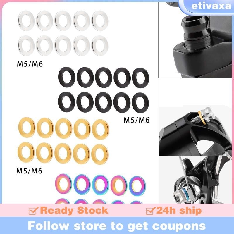 [Etivaxa] 10 ชิ้น Chainwheel Spacers เครื่องซักผ้ากลอนโลหะเปลี่ยน ...