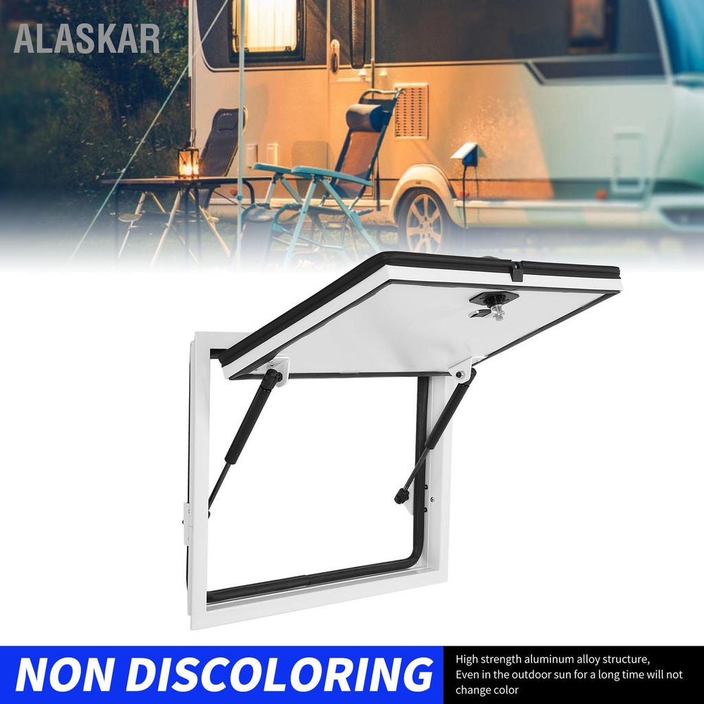 ALASKAR Rv Storage Hatch ประตู 24X24 นิ้ว UV อลูมิเนียมอัลลอยด์สแควร์ ...