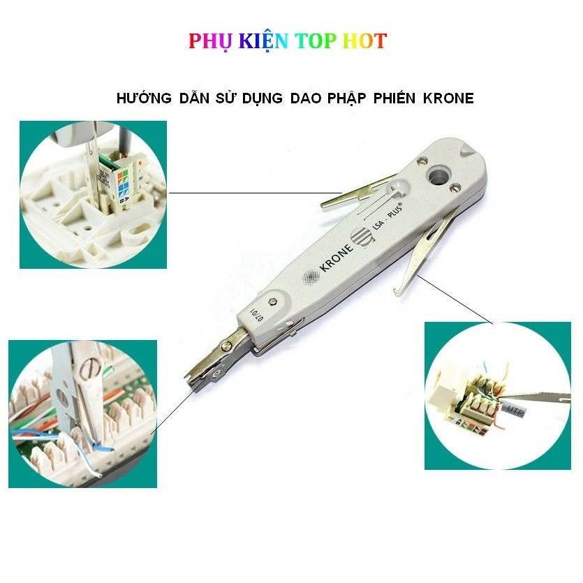 เครื่องมือกดเครือข่าย Krone LSA-Plus | Shopee Thailand