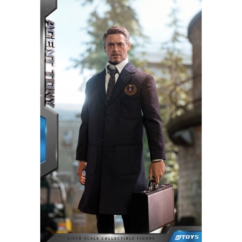 Avengers 4 Iron Man 1970 SHIELD Tony Action Figure set Limited | Shopee ...