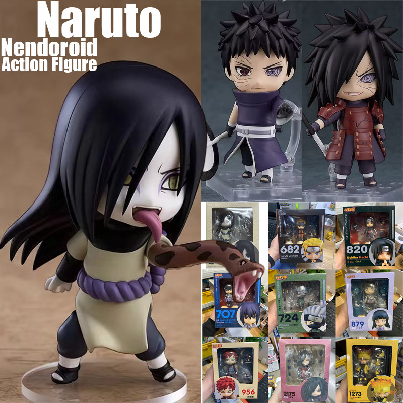 Nendoroid Naruto Action Figure Orochimaru Uzumaki Madara Uchiha Obito ...