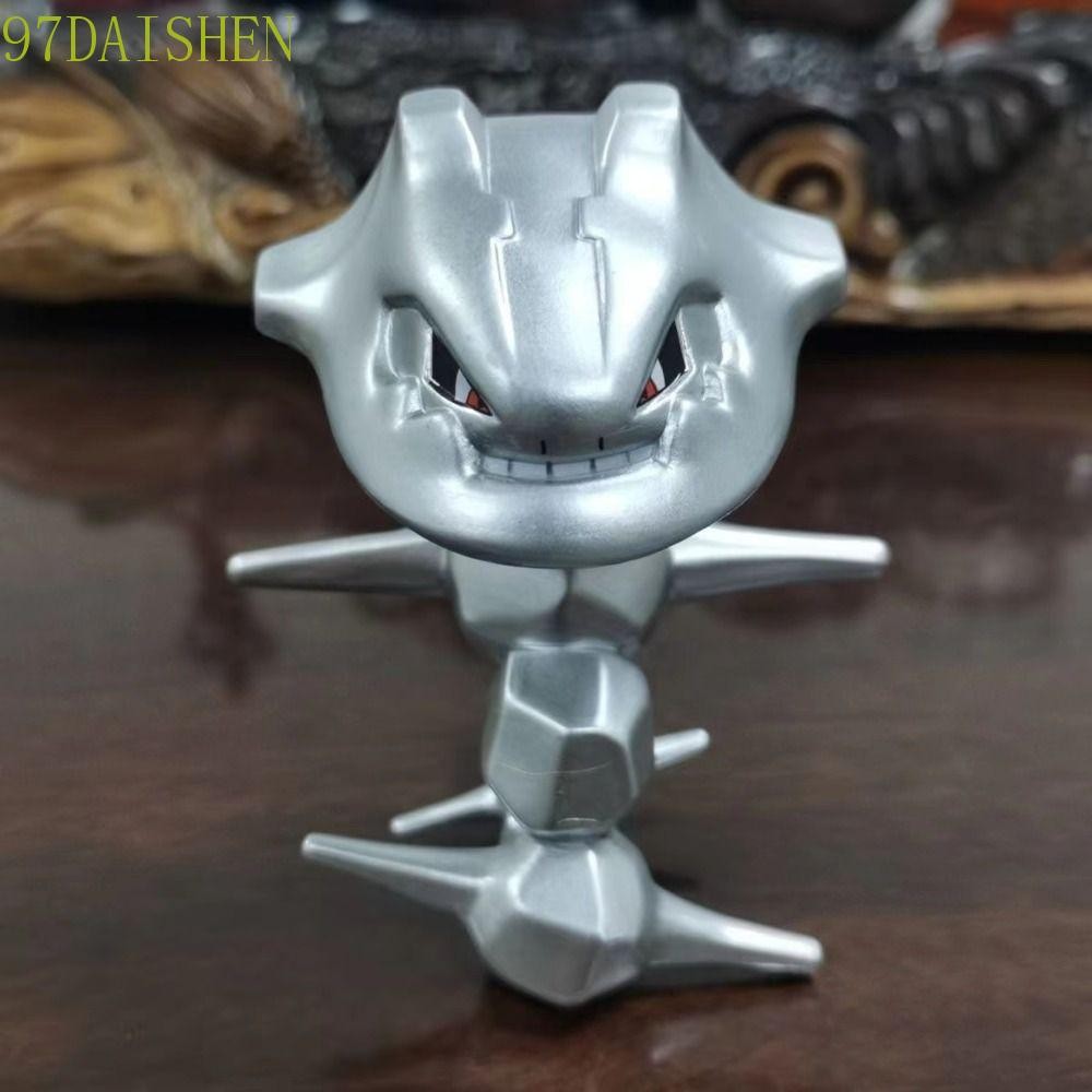 Daishen1 Steelix Action Figure,ของเล่นElectroplatingรูปงูเหล็ก,ญี่ปุ่น ...