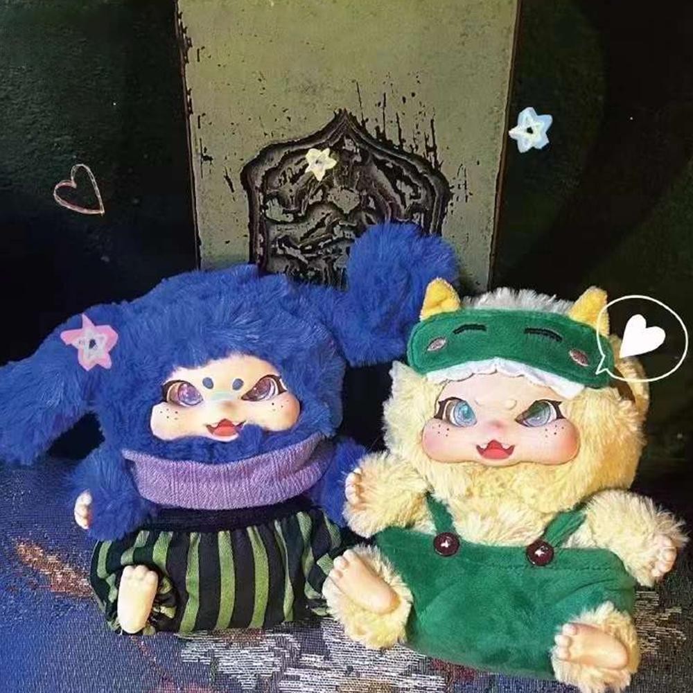 Baby Three Cartoon Rhapsody Street Plush blind box Gift | Shopee Thailand