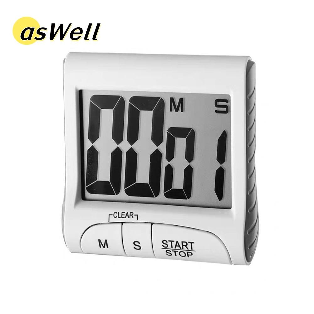 Aswell LCD Digital Timer, Multifunctional Big Screen Cooking Baking ...