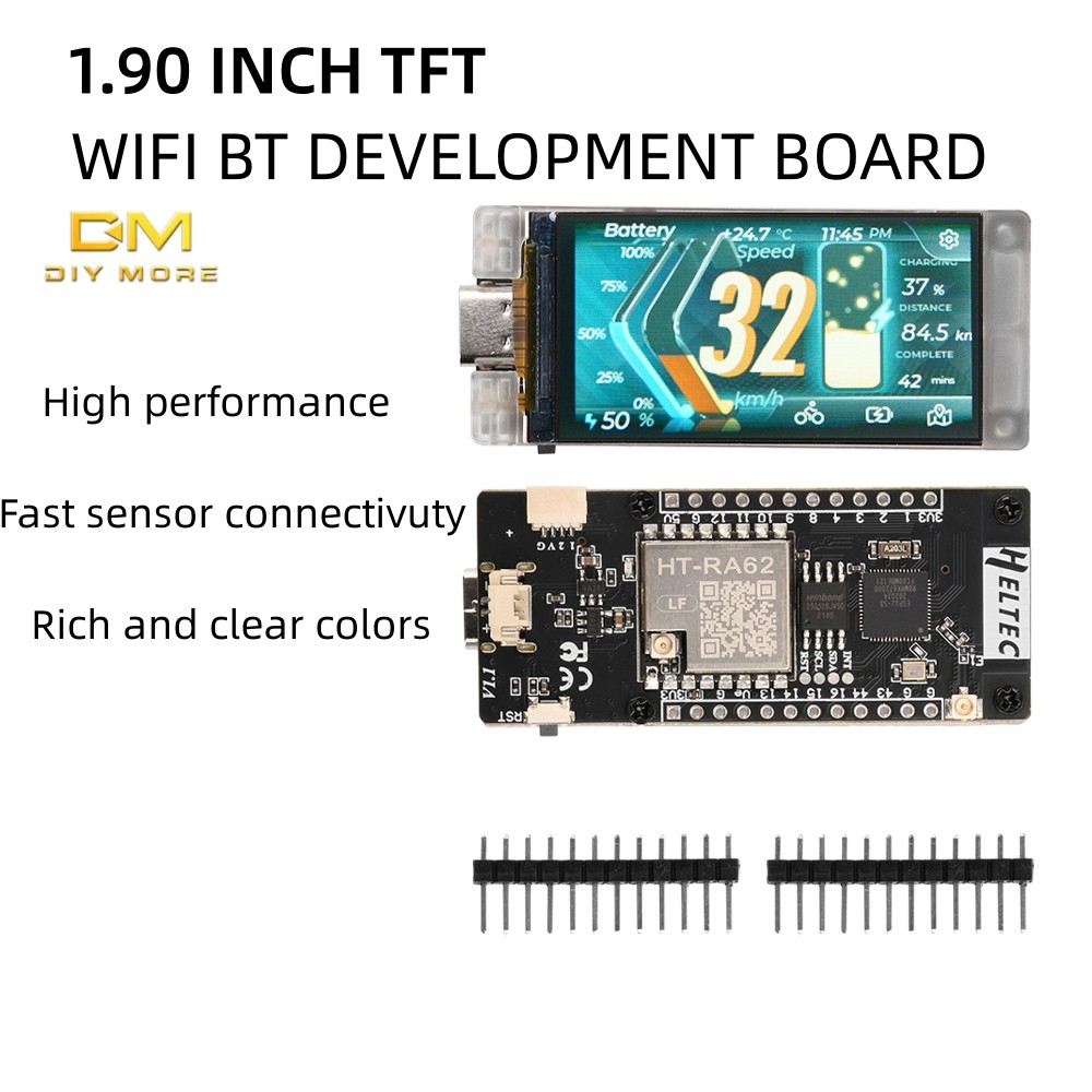 Diymore Esp32-S3-R8 Lorawan Protocol Bt Wifi Development Board 1.9 นิ้ว Tft Ht-Vmt190 ...