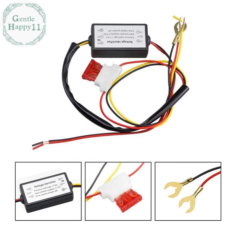 GentleHappy DRL Controller Auto Car LED Daytime Running Light Relay Harness Dimmer เปิด/ปิดหมอก ...