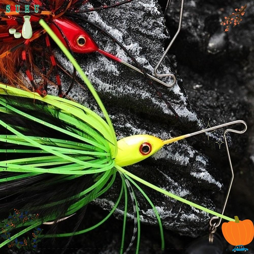 SUHU Chatter Bait, Dancer Design Blade Jig Type Spinner Bait ...