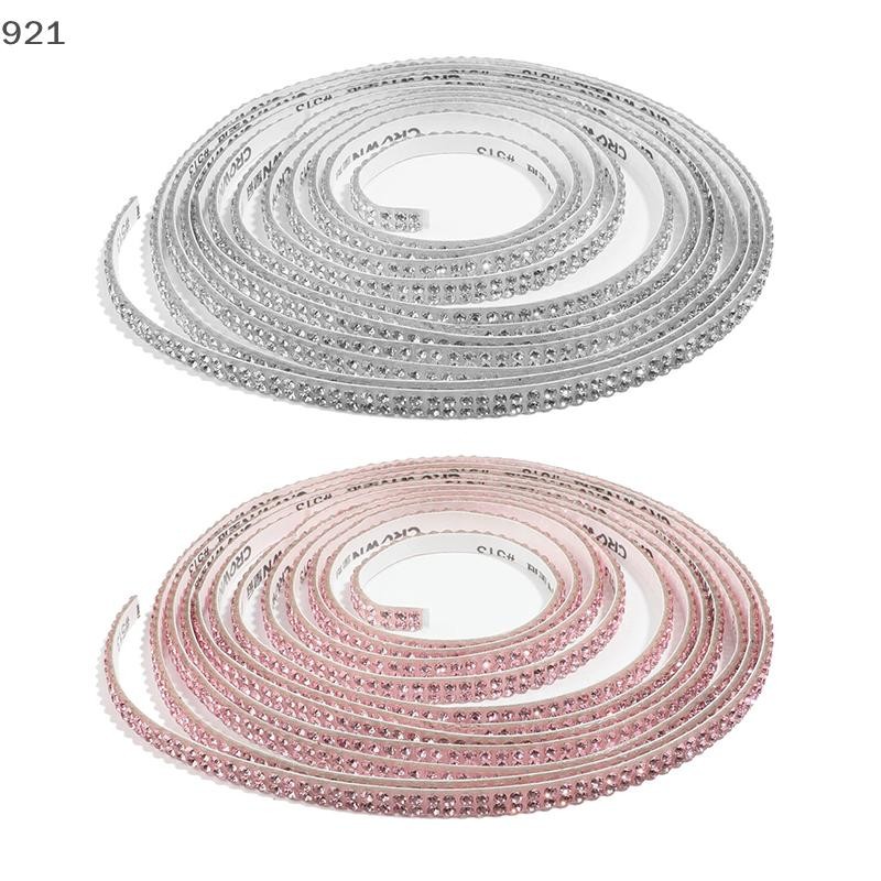 Nuannuaaa 5 มม.neckom รถตกแต่งสติกเกอร์ Auto Crystal Diamond DIY รถหญิง ...