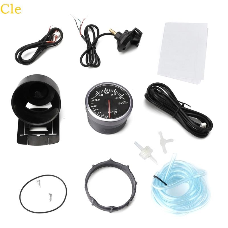 Cle Boosts Turbos Gauge เครื่องวัดความดันสูญญากาศแบบกลไกปรับปรุงประสบการณ์การขับขี่ | Shopee ...