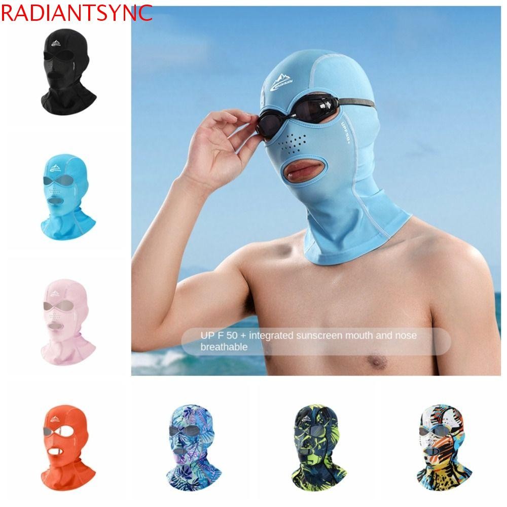 Radiantsync ผ้าคลุมว่ายน้ำ ทั้งผู้ชายและผู้หญิง กันUVได้ดี มีคอลาวเวอร์สำหรับป้องกันแสงแดด ระบาย ...