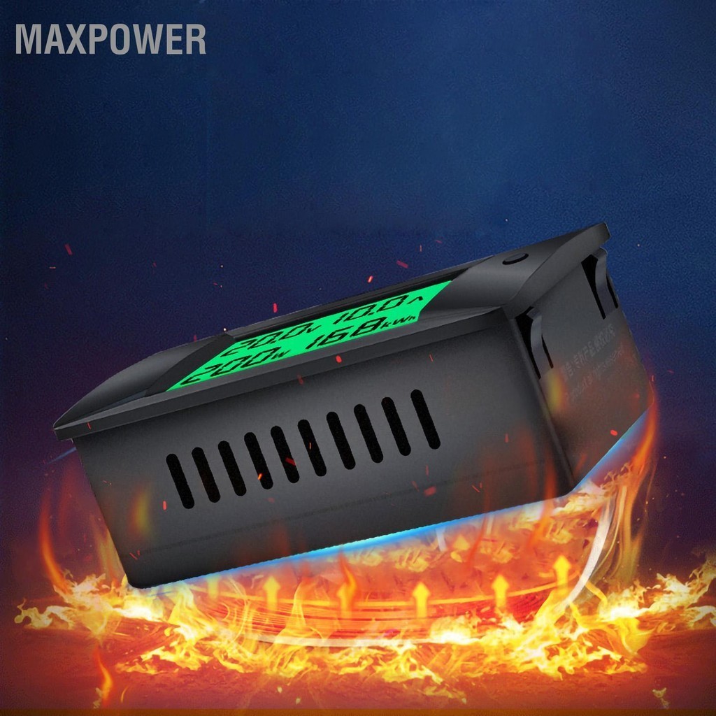 Maxpower DC Digital Display เครื่องวัดแรงดันไฟฟ้าปัจจุบันโวลต์มิเตอร์ ...